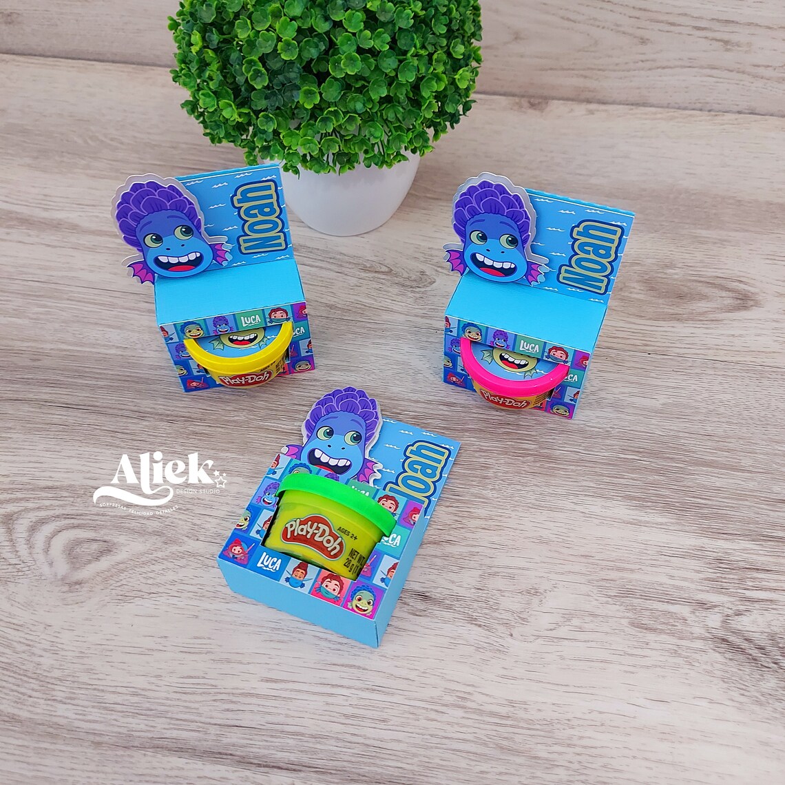 Luca Play-Doh Boxes Play-Doh Play-Doh Box Packs Party - Etsy España