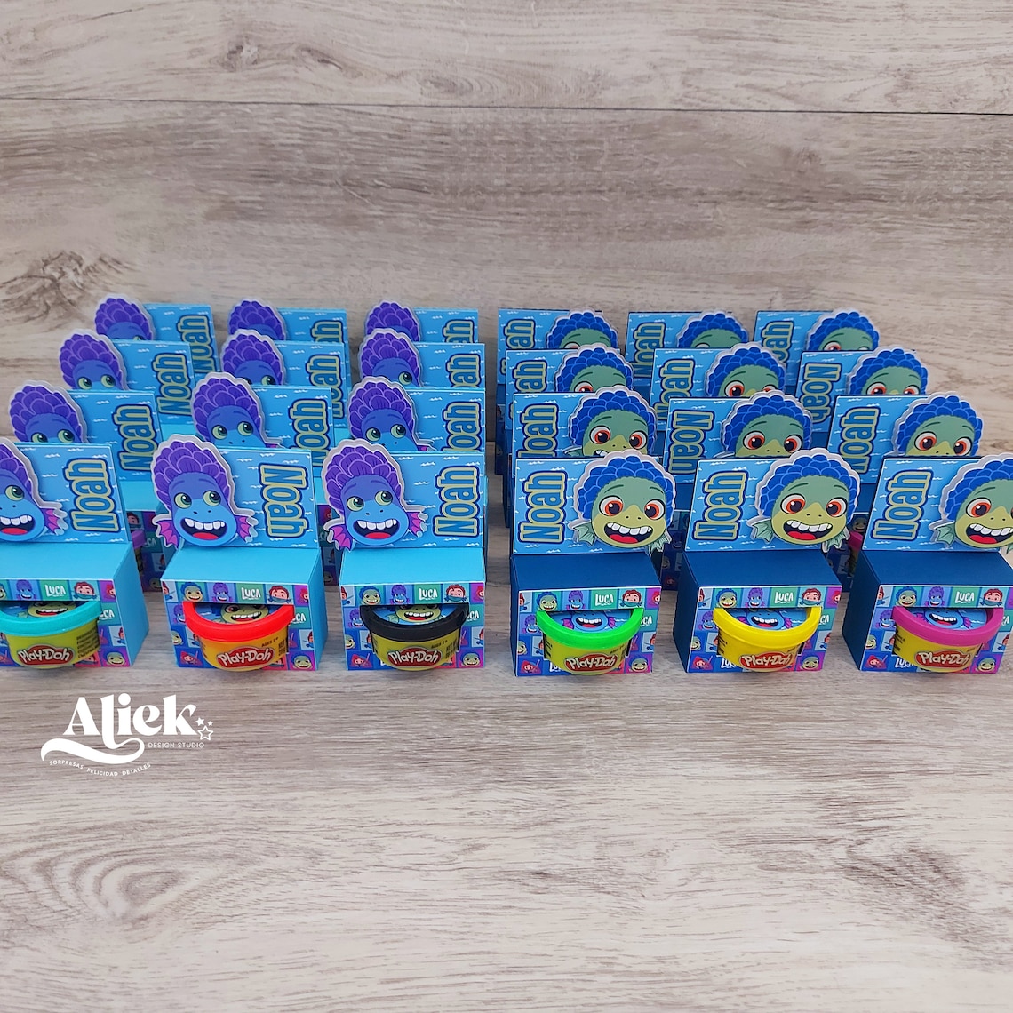 Luca Play-Doh Boxes Play-Doh Play-Doh Box Packs Party - Etsy España