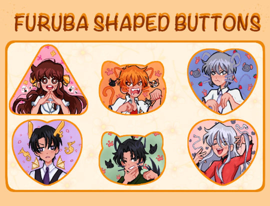 Furuba Buttons - Etsy