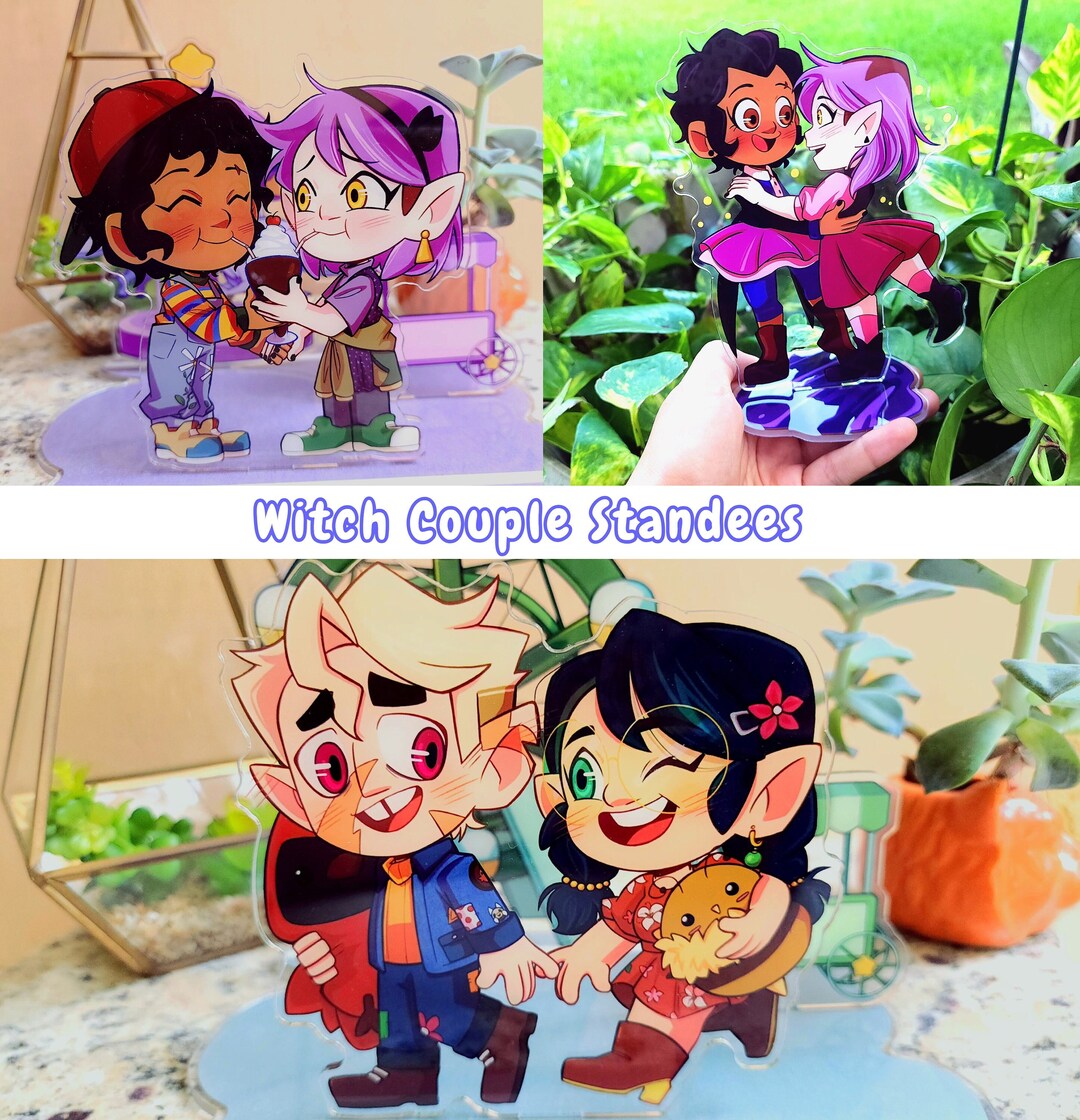 Witch Couple Standees - Etsy