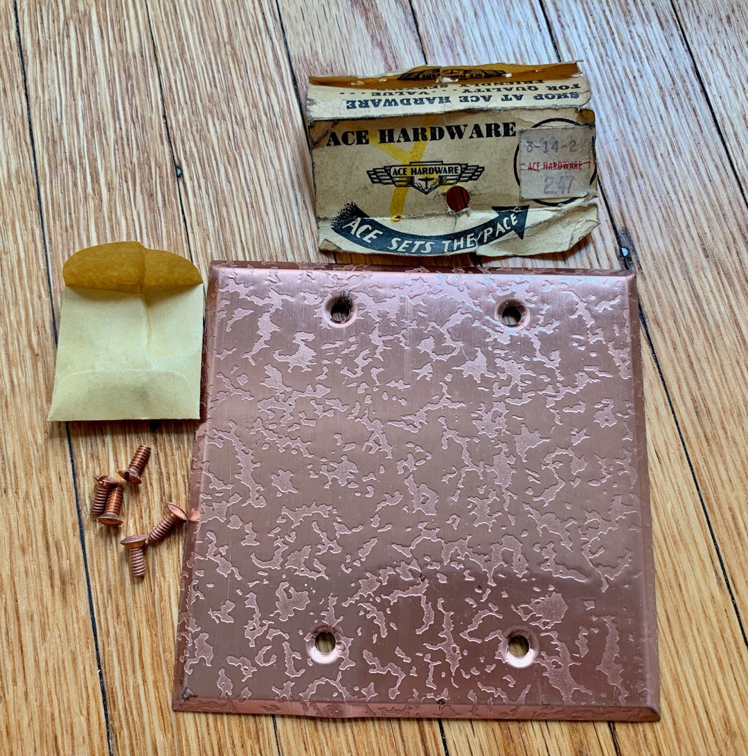 Blank Switch Cover in Copper Solid Switch Plate Switch Cover Copper Metal - Etsy