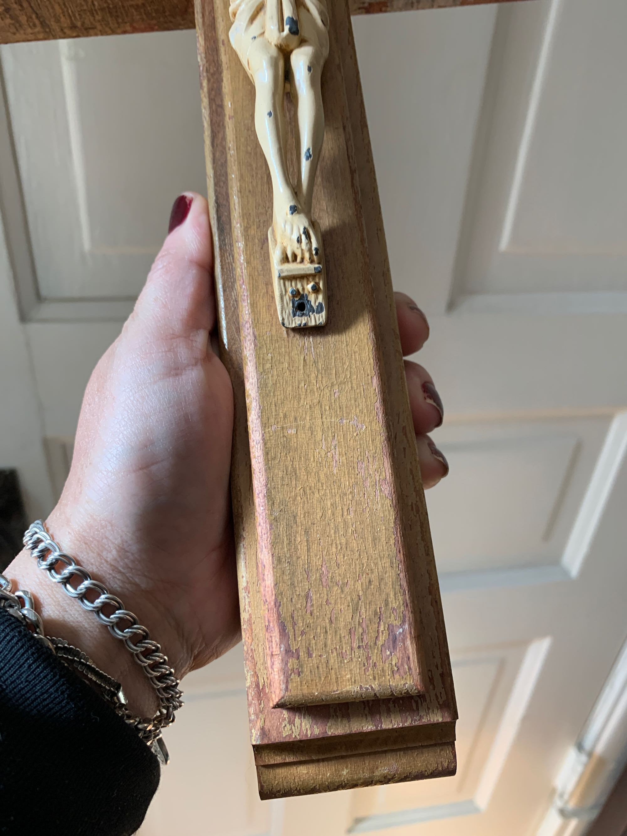 Vintage Last Rites Cross, Sick Call Cross, Priest's Kit, Vintage ...