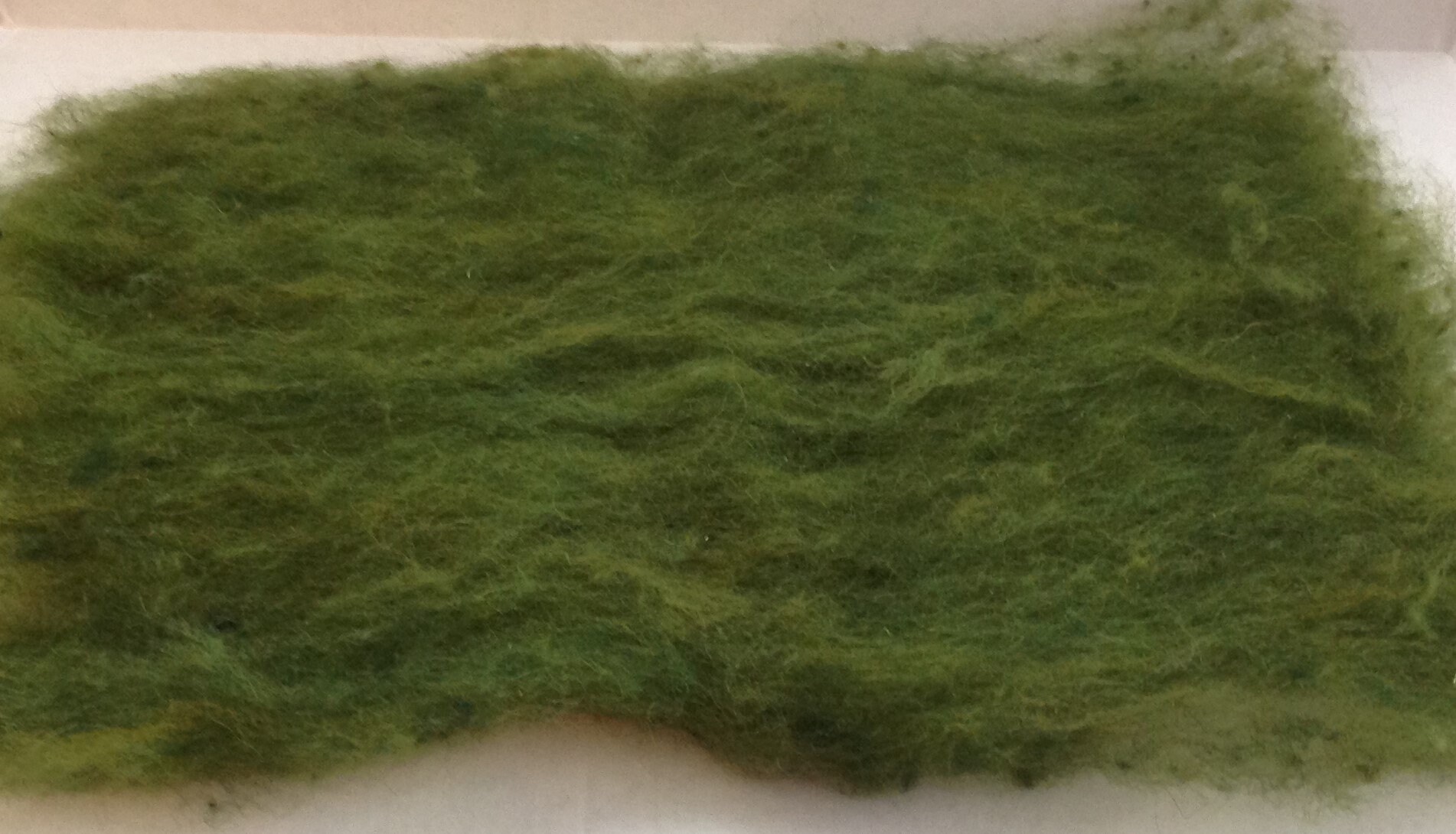 Karakul Wool Fiber 2oz Batt Avocado Great for Felting - Etsy
