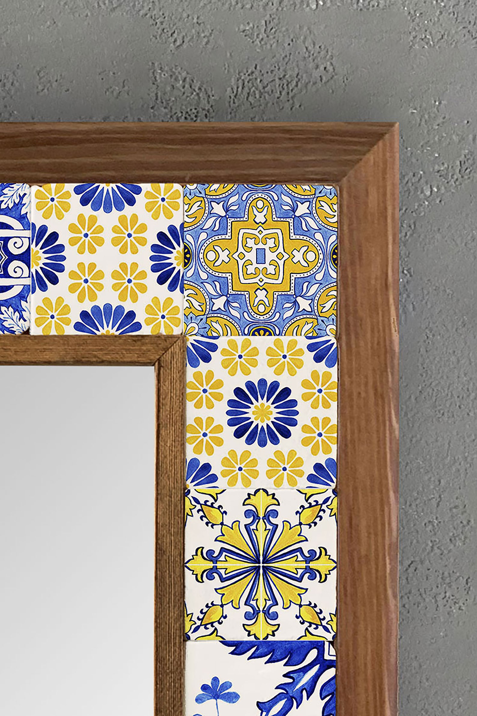 Ceramic Home Decor, Ceramic Home Decor, Handmade Wall Mirror, Portugal ...