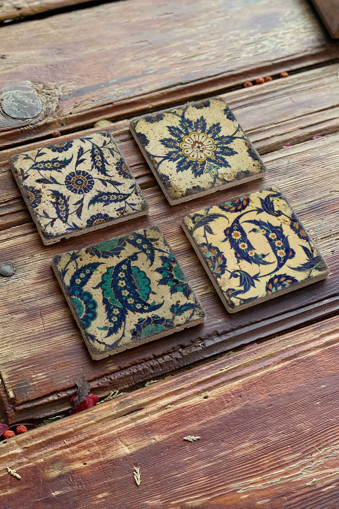 Cork Table Mats, Cup Coasters for Table, Coasters for Glass Tables ...