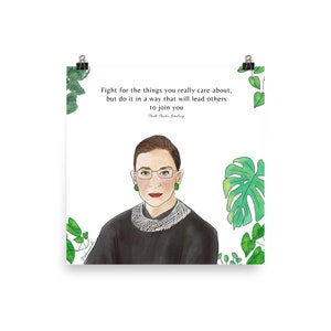 Notorious RBG Quote, Feminist Quote, Ruth Bader Ginsburg, Notorious Rbg ...
