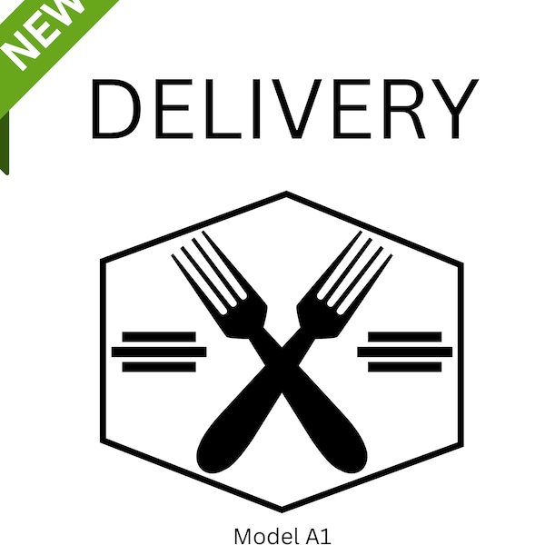 Food Delivery Sign - Etsy