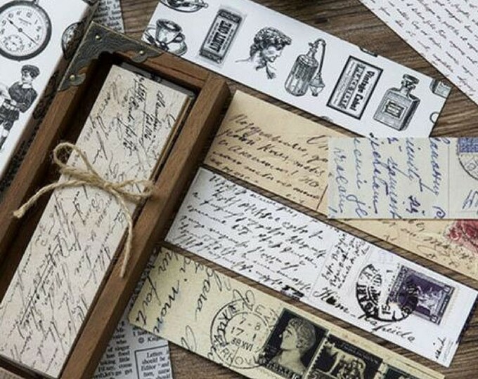 Retro Collection Vintage Style Bookmarks Page Marker Book - Etsy