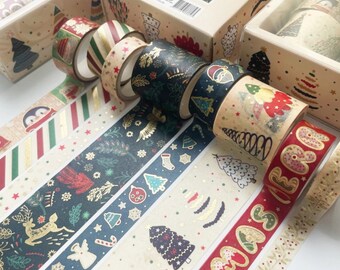 Christmas Washi Tape - Etsy