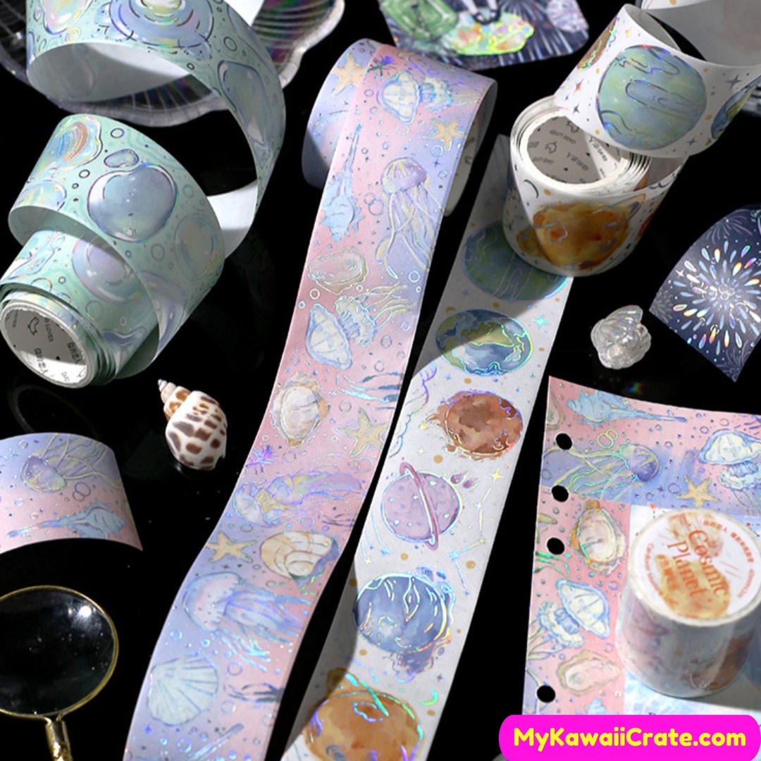 Shiny Universe Series Decorative Washi Tapes Fireworks - Etsy