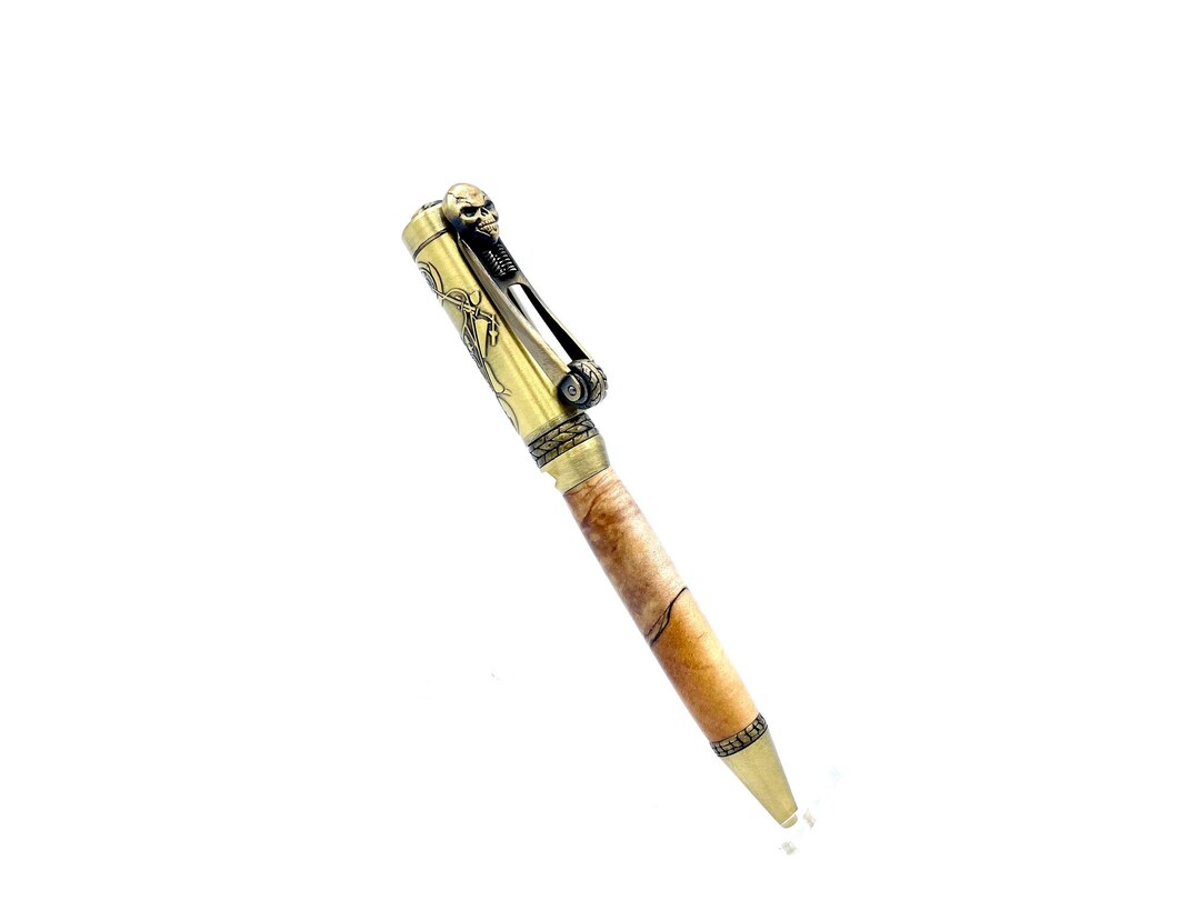 Motorcycle Ballpoint Pen Spalted Maple - Etsy