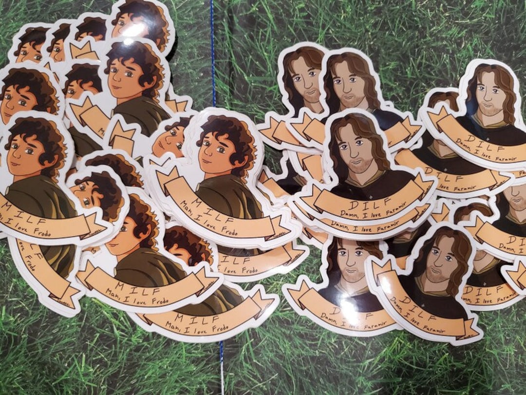 Frodo & Faramir Appreciation Stickers - Etsy