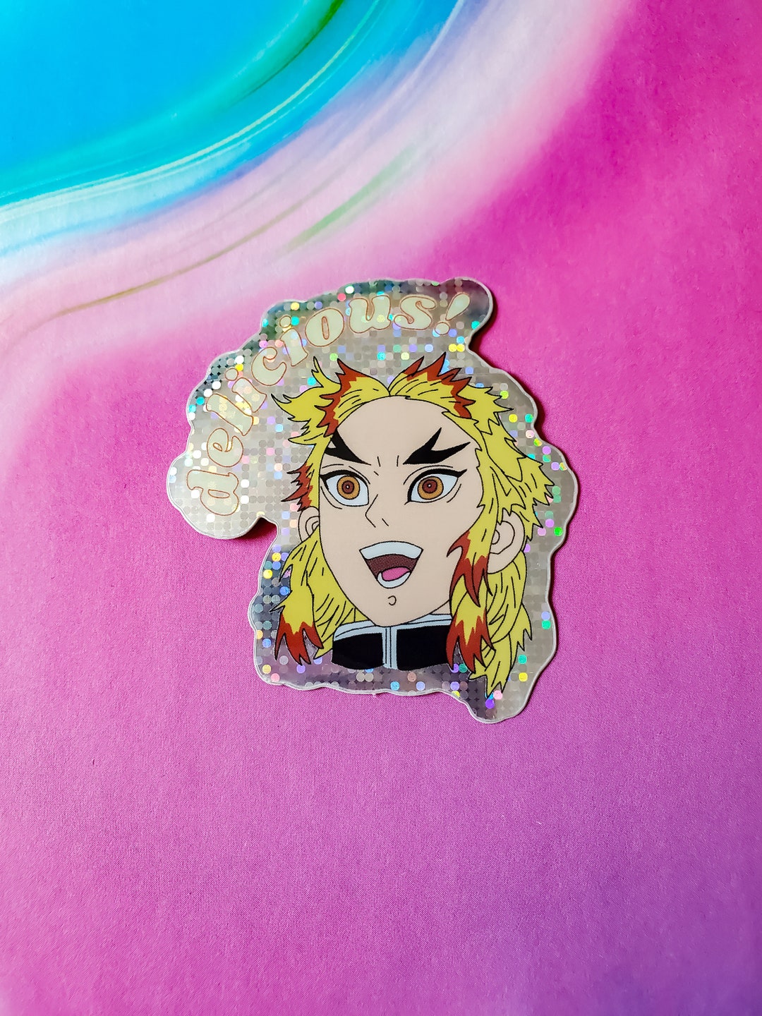 Delicious Rengoku Sticker - Etsy