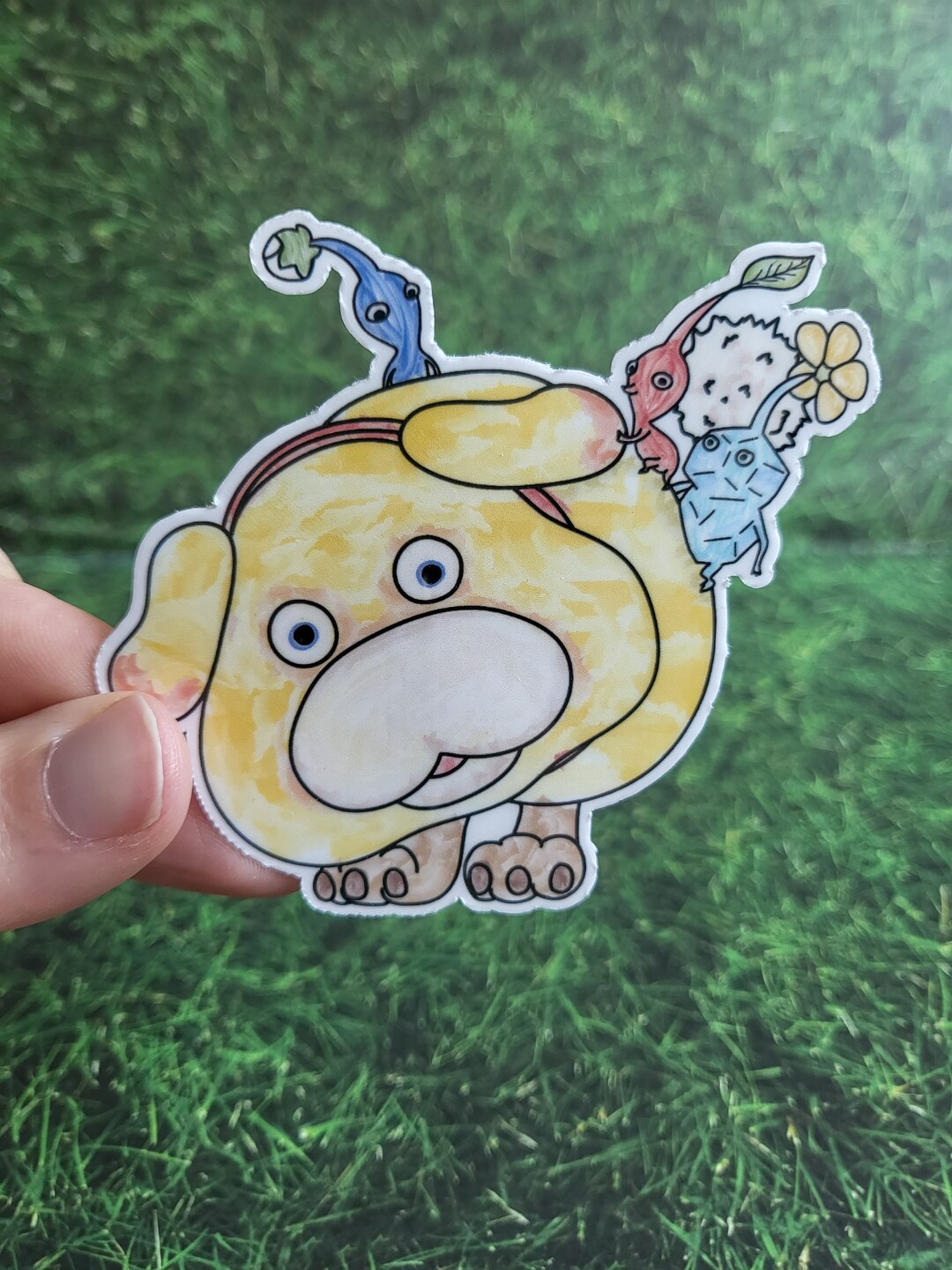 Pikmin Dog Sticker - Etsy
