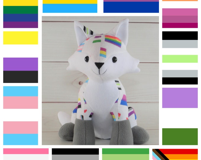 Fifi the Pride Fox Pride Flags - Etsy