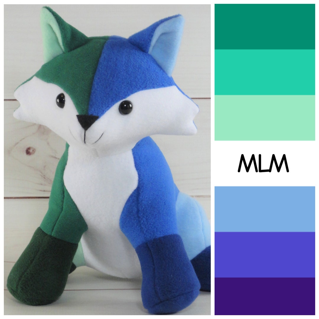 Fifi the Pride Fox Gay Mens/mlm - Etsy