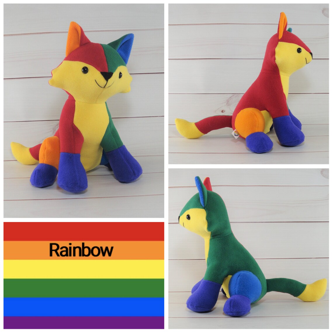 Fifi the Pride Fox - Etsy