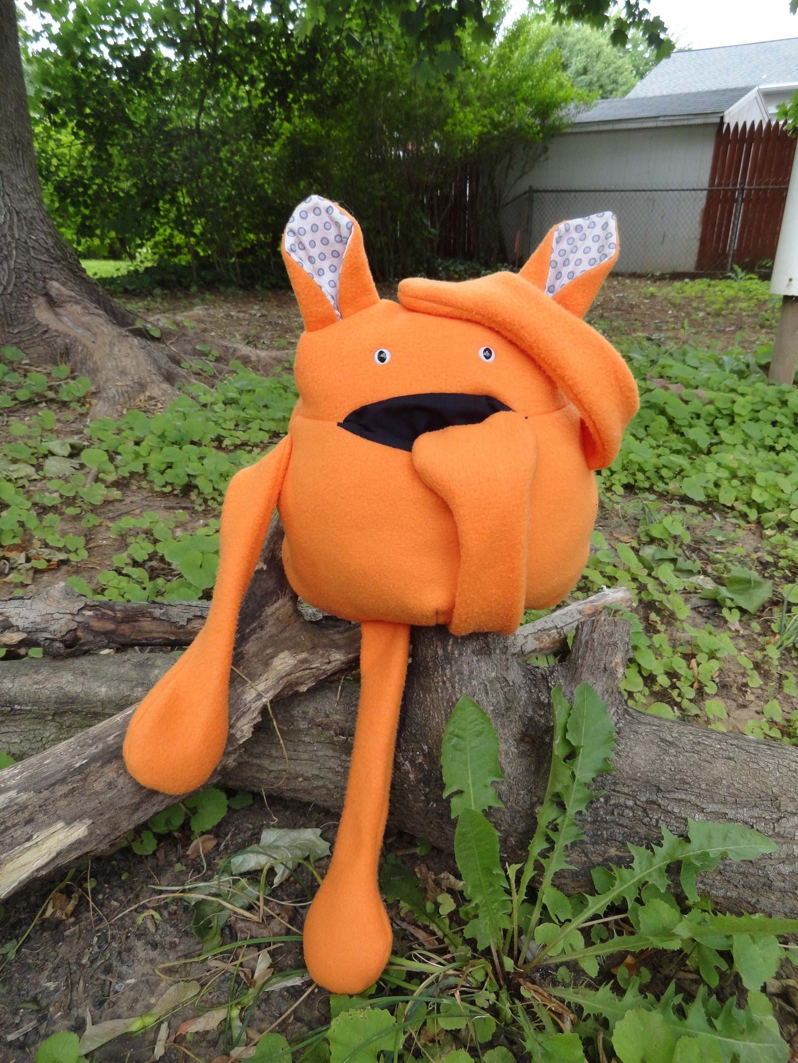 Munch the Mouth Monster - Custom - Etsy