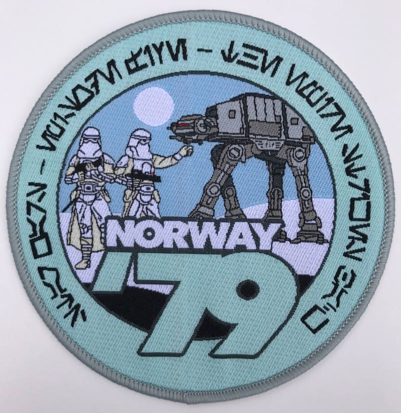 Star Wars Hoth Snowtrooper AT-AT Norway '79 Patch - Etsy