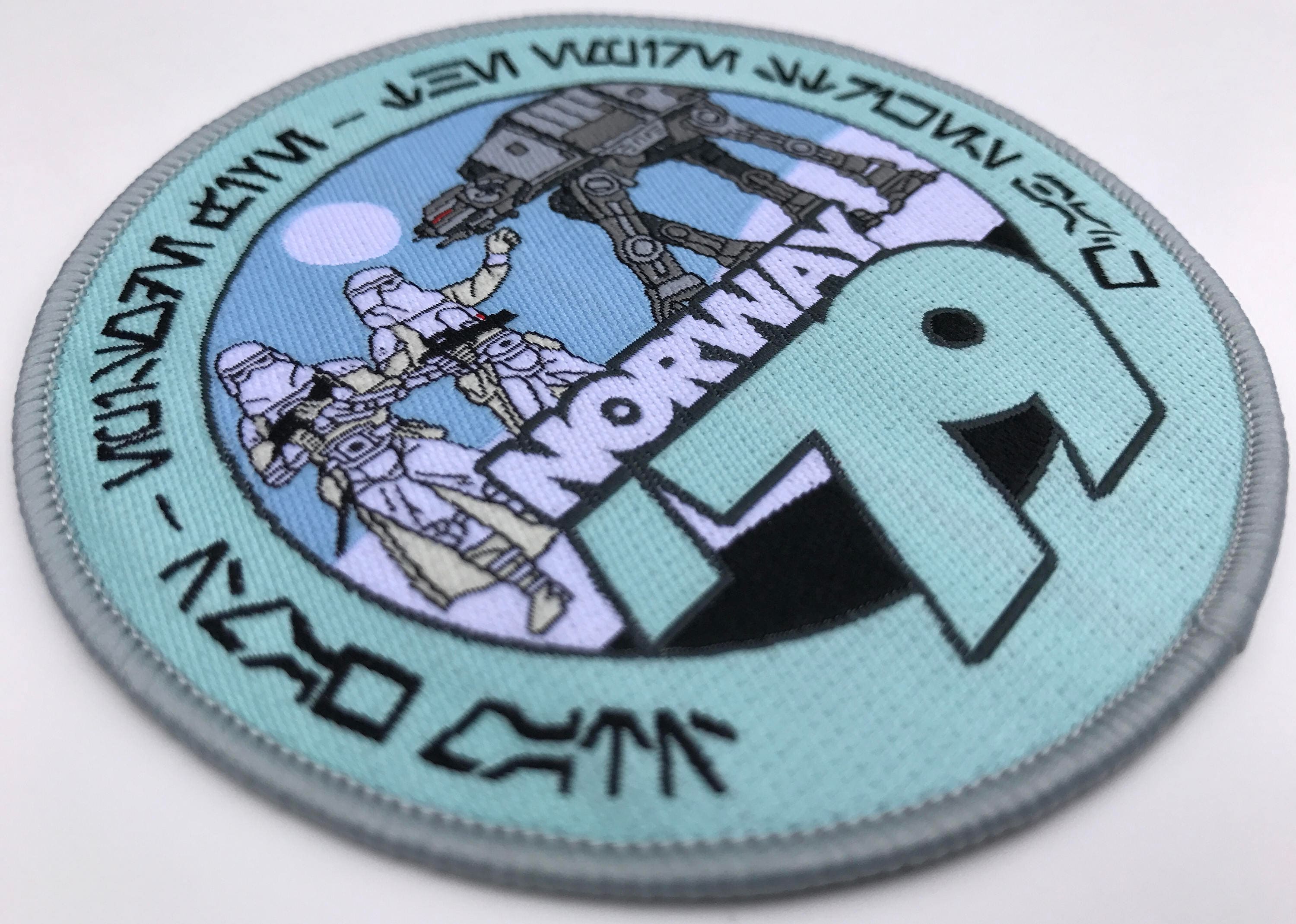 Star Wars Hoth Snowtrooper AT-AT Norway '79 Patch - Etsy