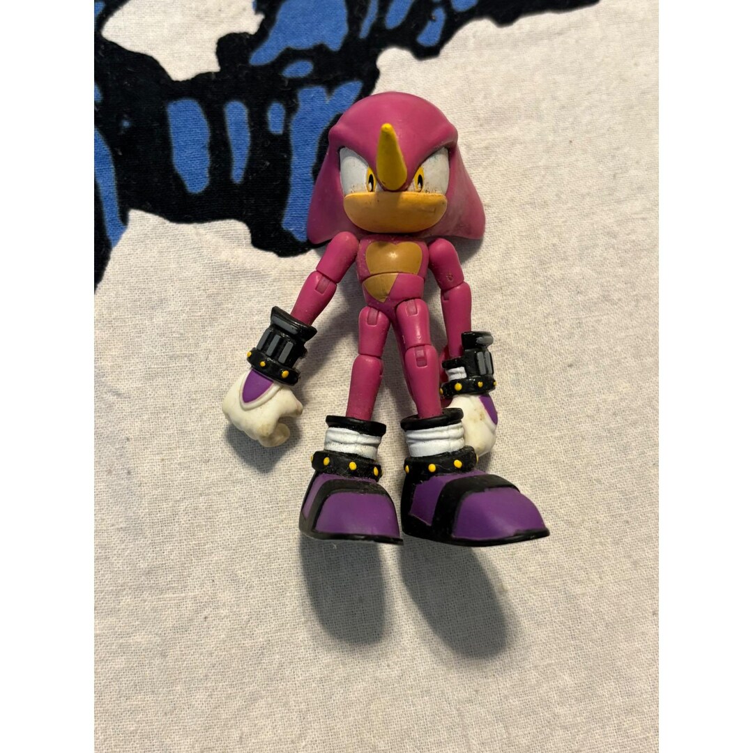 Sonic the Hedgehog Espio the Chameleon Action Figure Toy Collectible - Etsy
