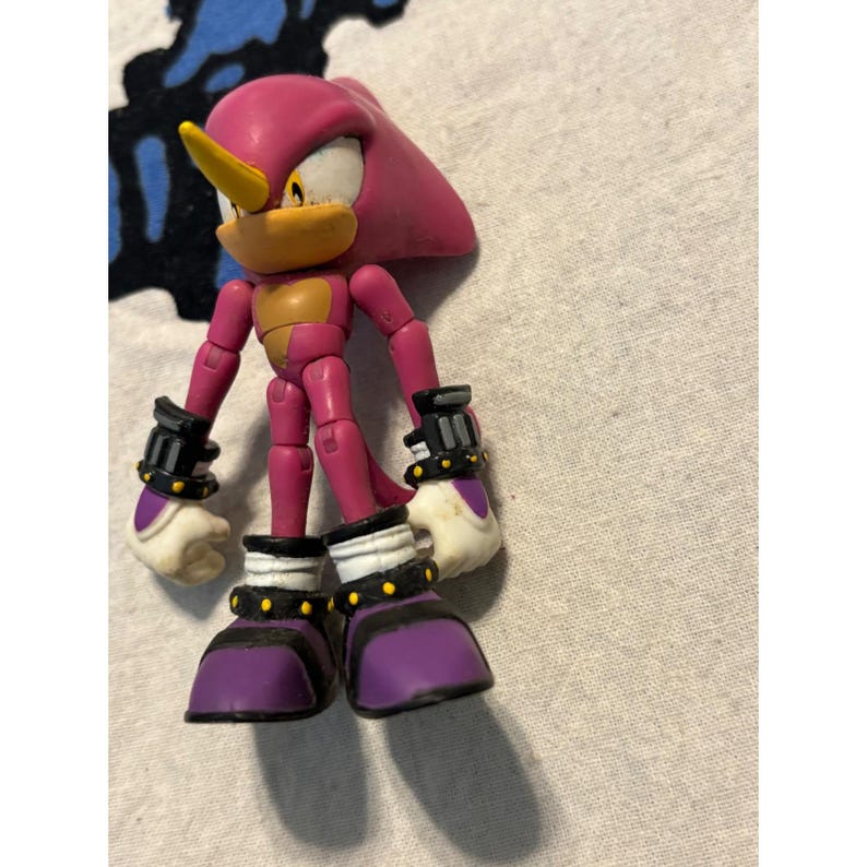 Sonic the Hedgehog Espio the Chameleon Action Figure Toy Collectible - Etsy