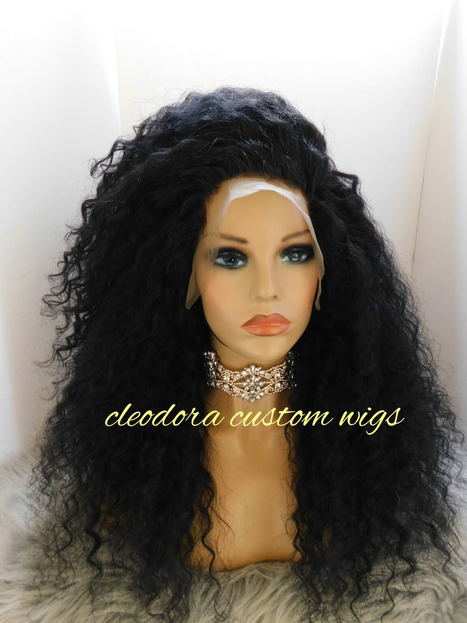Wig Wendy/handmade Custom Wig/made to Order/deep Wave 13*4 Lace Front ...
