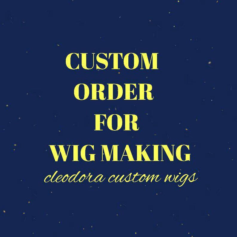 Wig Making Services/ Send Your Old or New Human Hair Weaves for Wig ...
