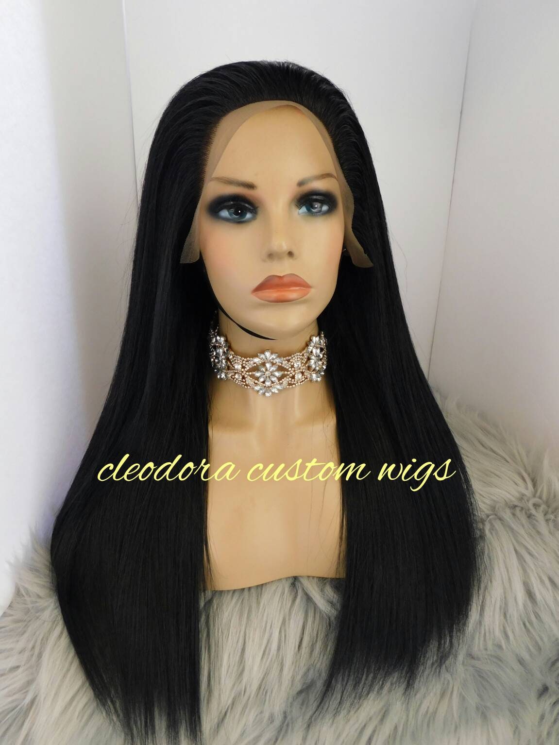 Wig Ellen/made TO Order/handmade Custom Wig/authentic Raw - Etsy