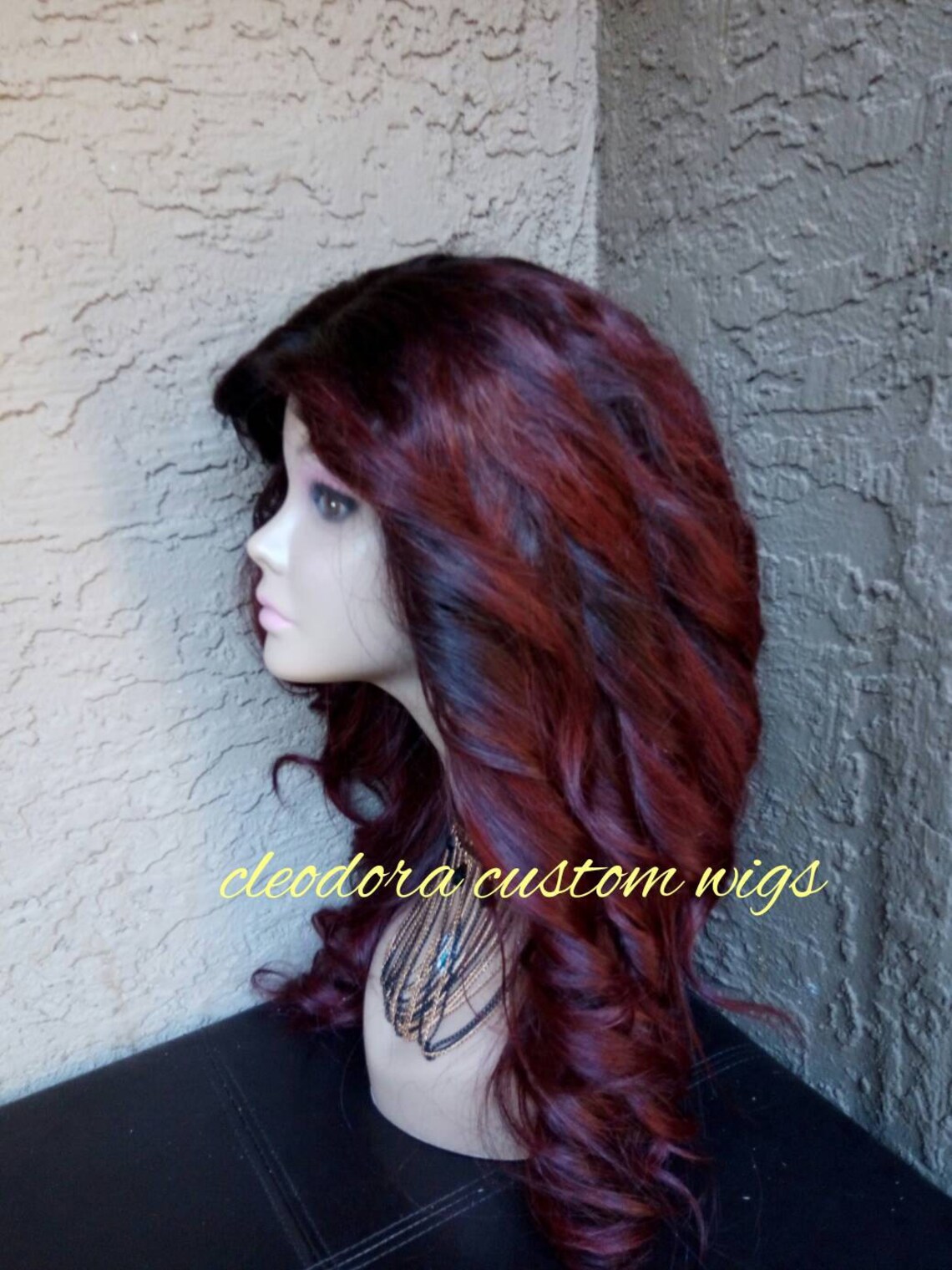 Wig Fiona/ Handmade Custom Wig/made to Order Unit/unprocessed | Etsy