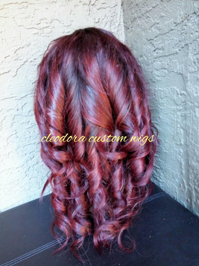 Wig Fiona/ Handmade Custom Wig/made to Order Unit/unprocessed | Etsy