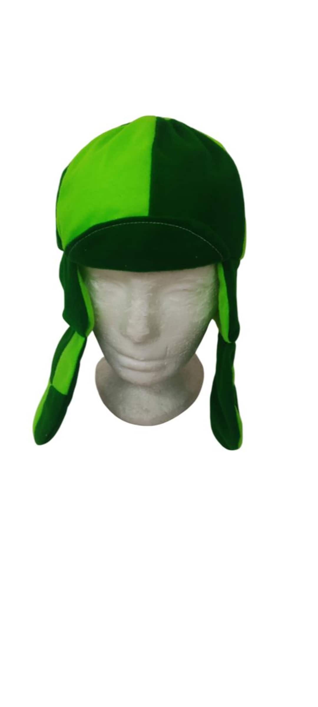 Chavo Del 8 Green Fabric Hat - Fiesta Disfraz Costume El Chavo Ocho - Etsy