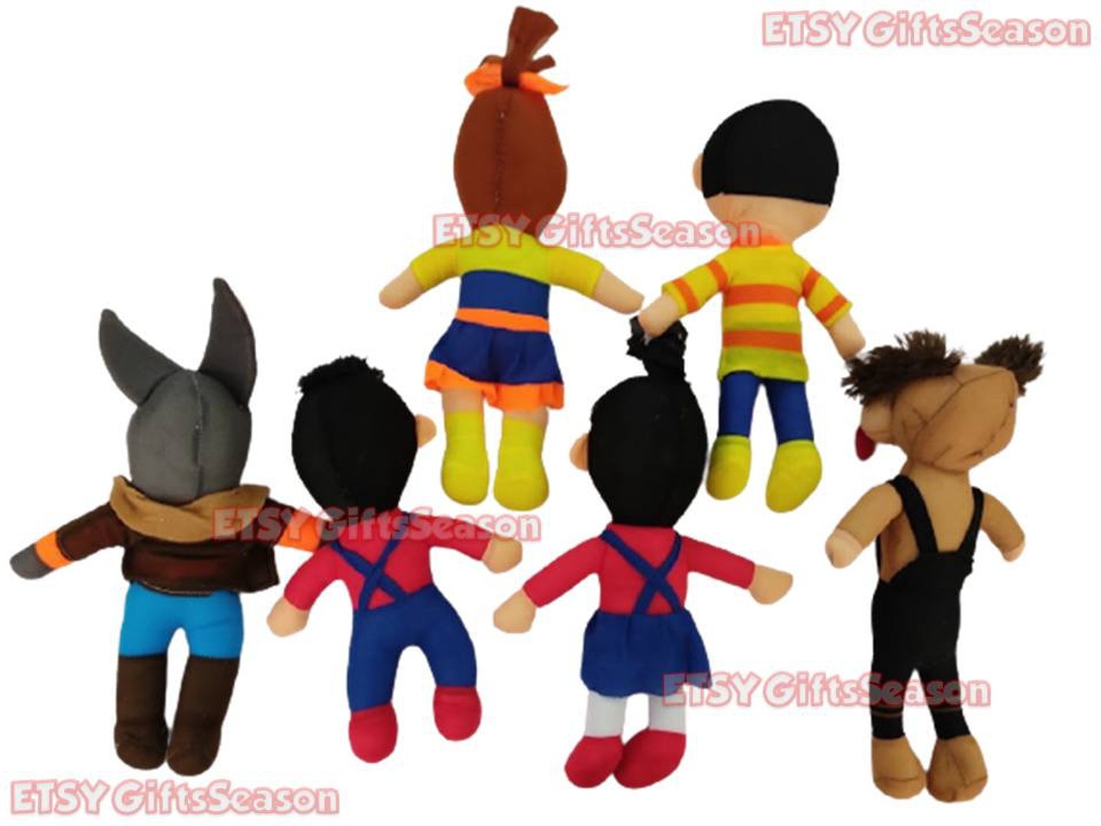 Belly Y Beto Party Pack Plush Dolls Belly Beto Pepo - Etsy