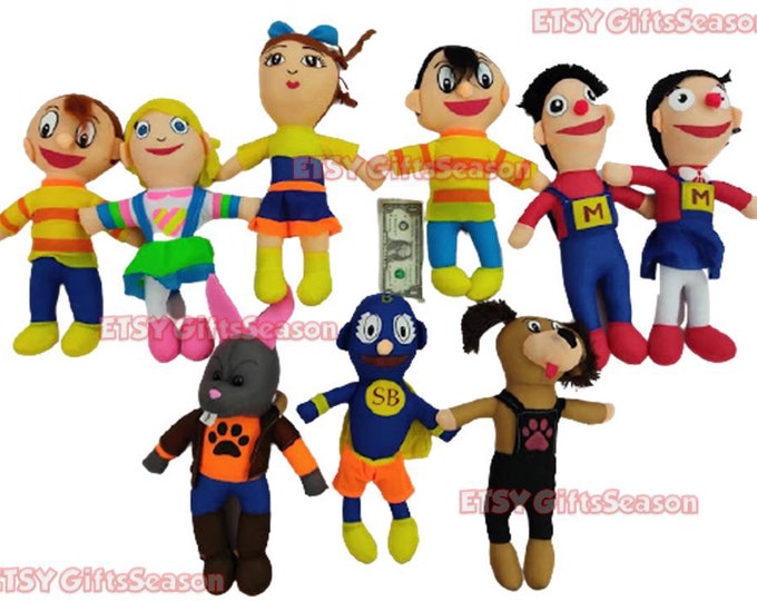 Belly Y Beto Party Pack Plush Dolls Belly Beto Pepo | Etsy