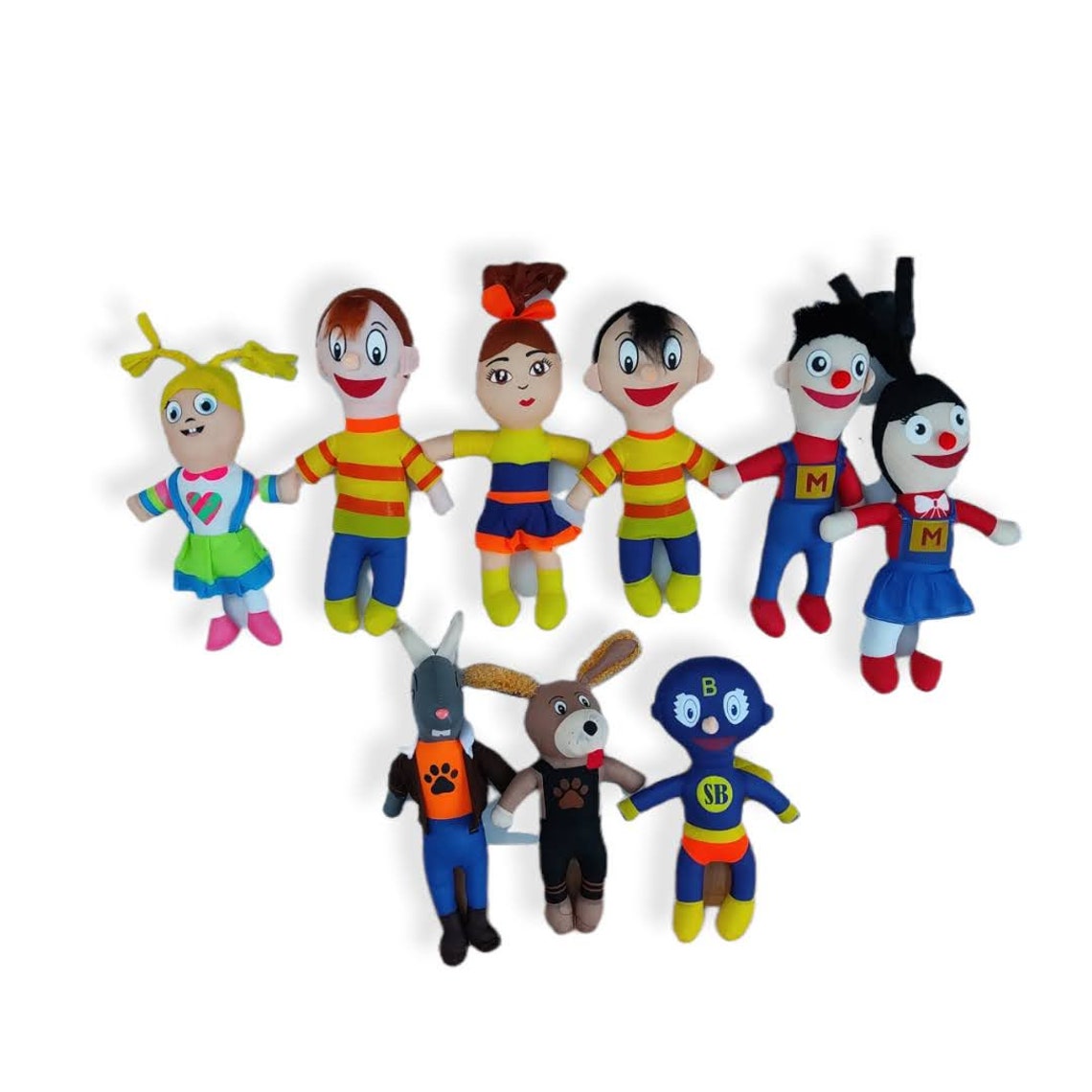 Belly Y Beto Party Pack Plush Dolls Belly Beto Pepo - Etsy