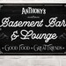 Personalized Bar Sign Custom Bar Sign for Home Sign for Basement Bar ...