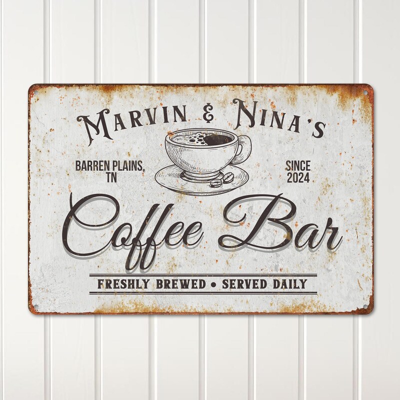 Coffee Bar Signs - Etsy