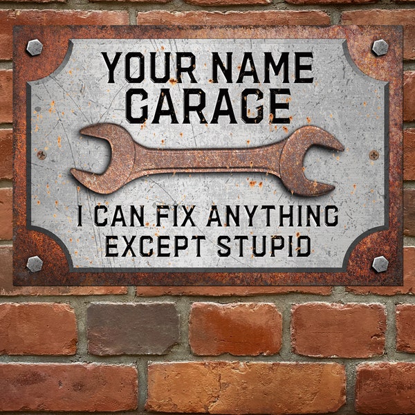 Custom Garage Sign - Etsy