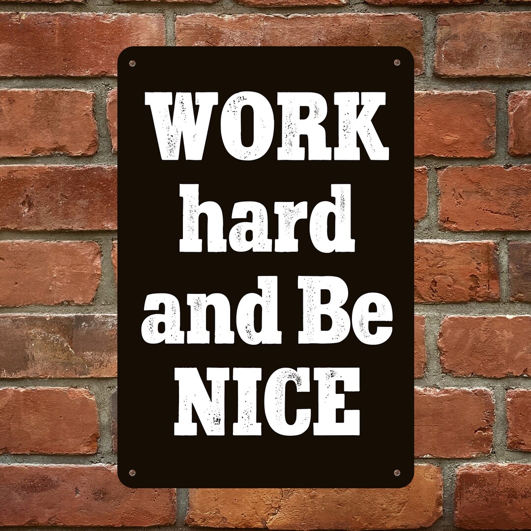 Personalized Good Metal Sign, Motivation Metal Sign, Inspirational ...