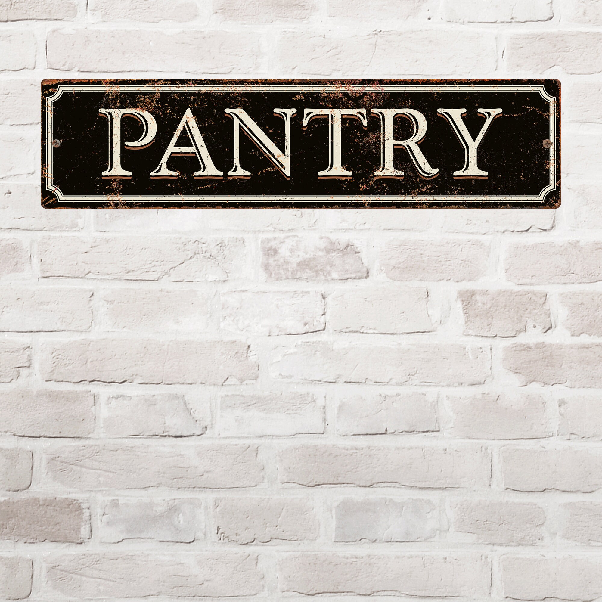 Personalized Pantry Metal Sign Wall Decor Sign Kitchen Sign - Etsy