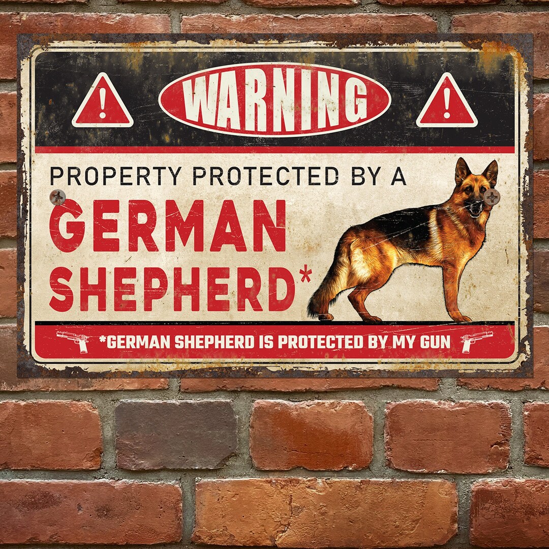 Funny Personalized Beware of Dog Sign Dog Lover Gift Personalized Gift ...