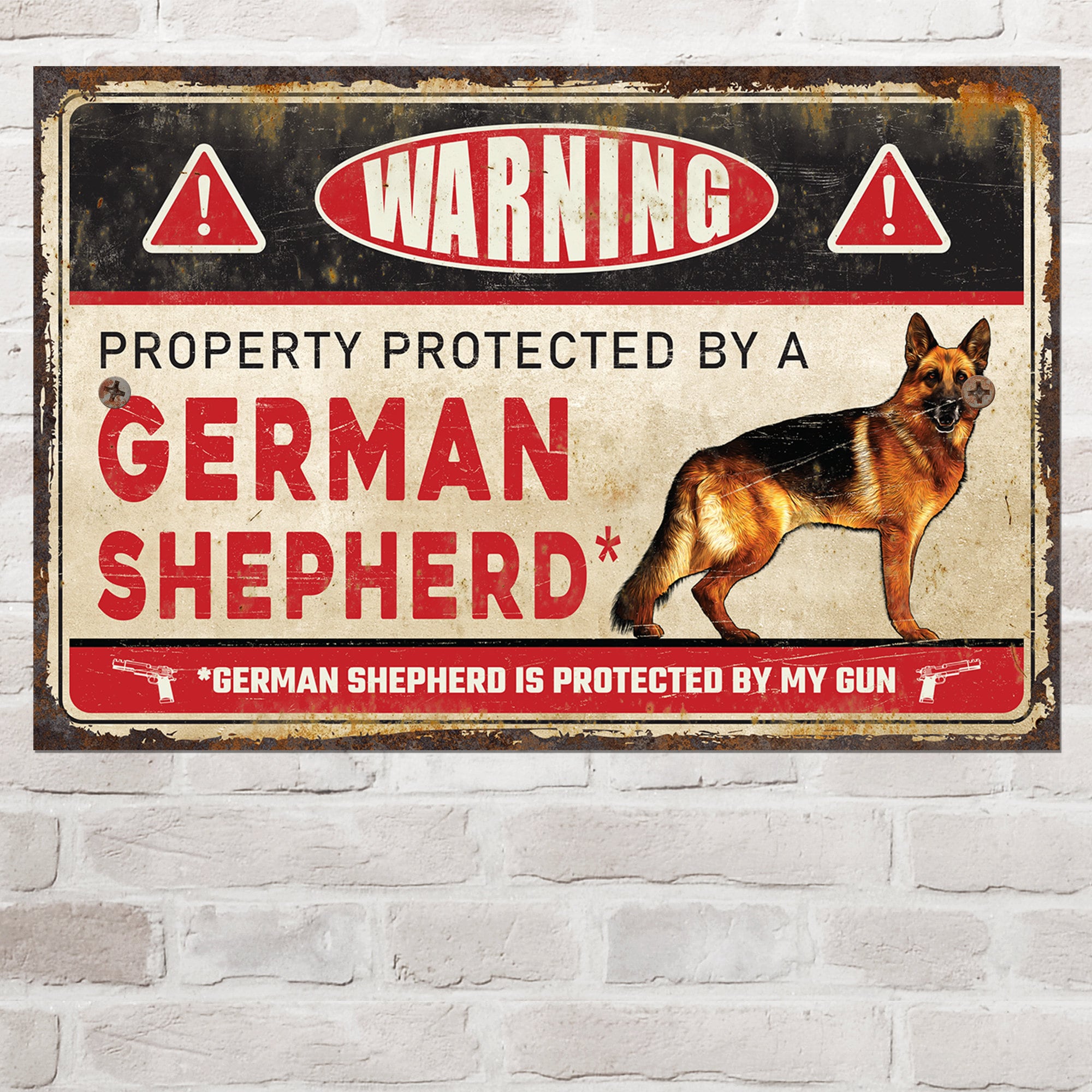 Funny Personalized Beware of Dog Sign Dog Lover Gift Personalized Gift ...