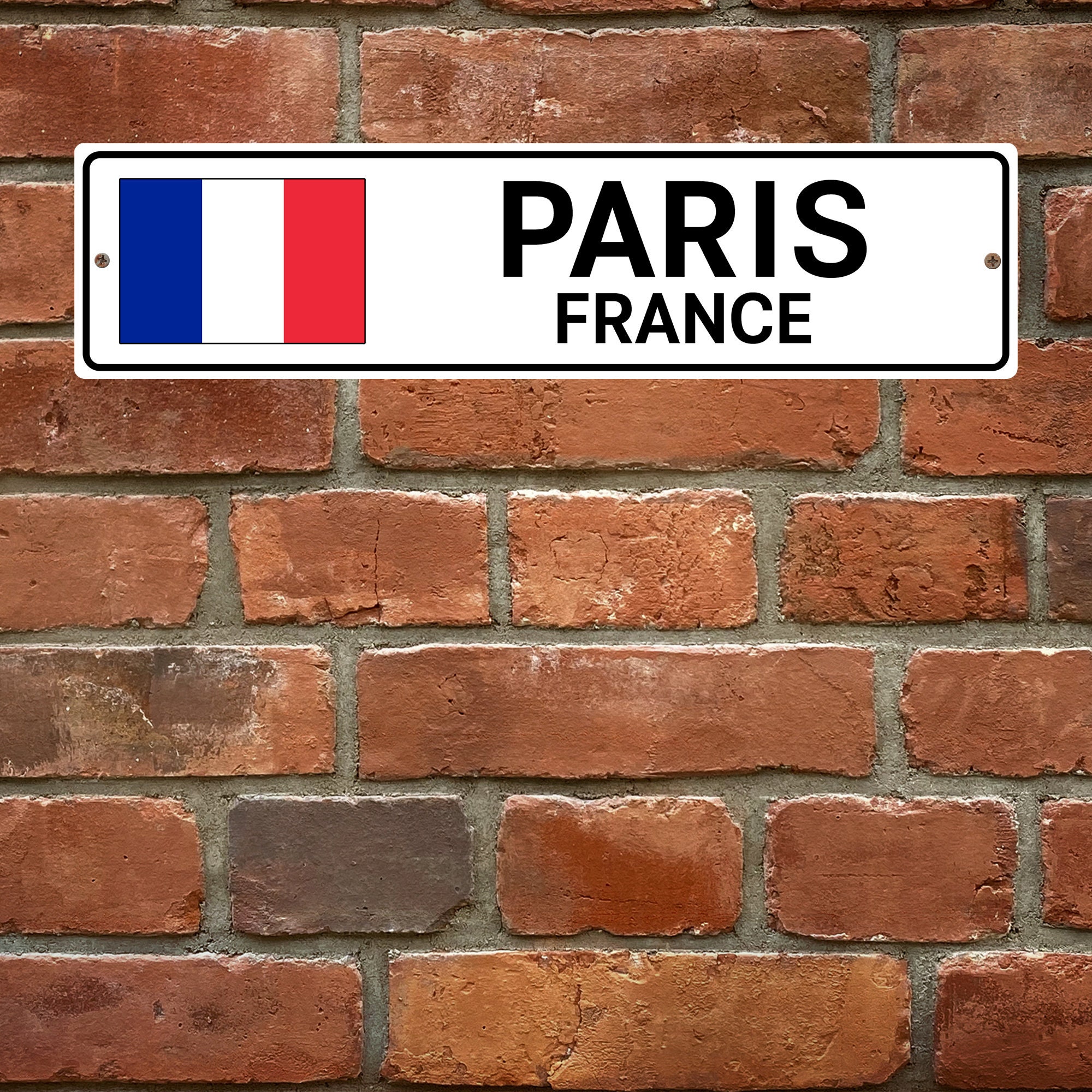 Personalized Street Sign Paris France Housewarming Gift for - Etsy