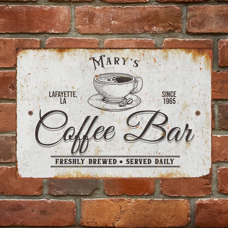 Coffee Shop Sign - Etsy