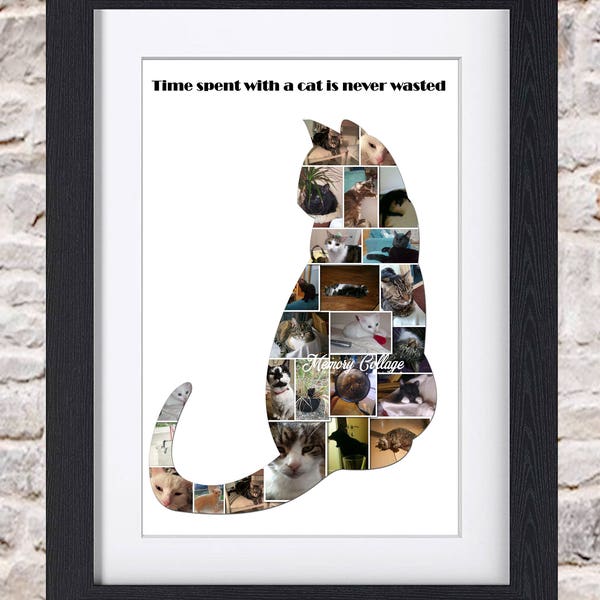 Cat Collage - Etsy