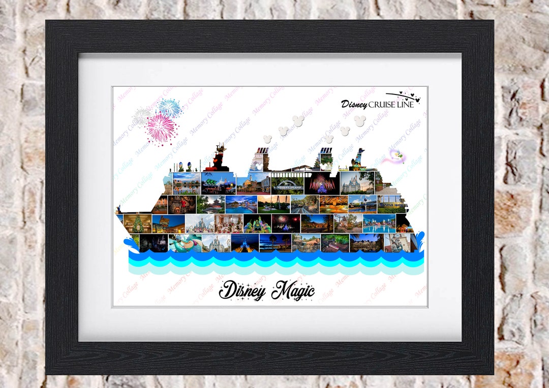 Cruise Line Photo Collage Wall Art Home Decor Digital Printable - Etsy