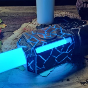 Tethan Props Thor's Hammer - Etsy