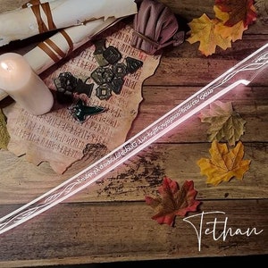 Acrylic Saber Blades - Tethan Props - Etsy