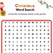 Christmas Holiday Kids Word Search Printable Puzzle - Etsy