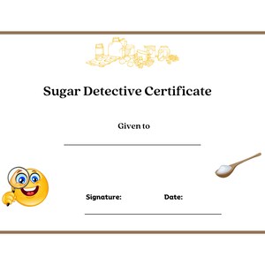 Healthy Eating Certificates, Food Fun Awards for Kids - Etsy